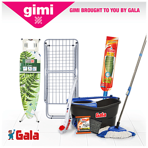 Buy Gimi Alucom Plus Cloth Drying Stand - Foldable, Non-Slip, Rust ...