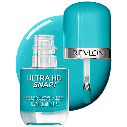 Buy Revlon Ultra HD Snap Nail Enamel - Rich Glossy Finish, 100% Vegan ...