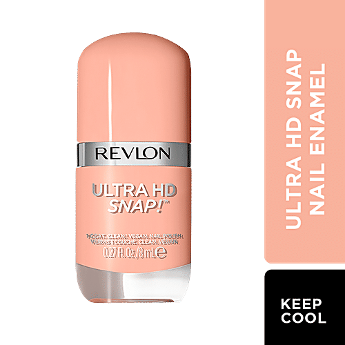 Buy Revlon Ultra HD Snap Nail Enamel - Rich Glossy Finish, 100% Vegan ...