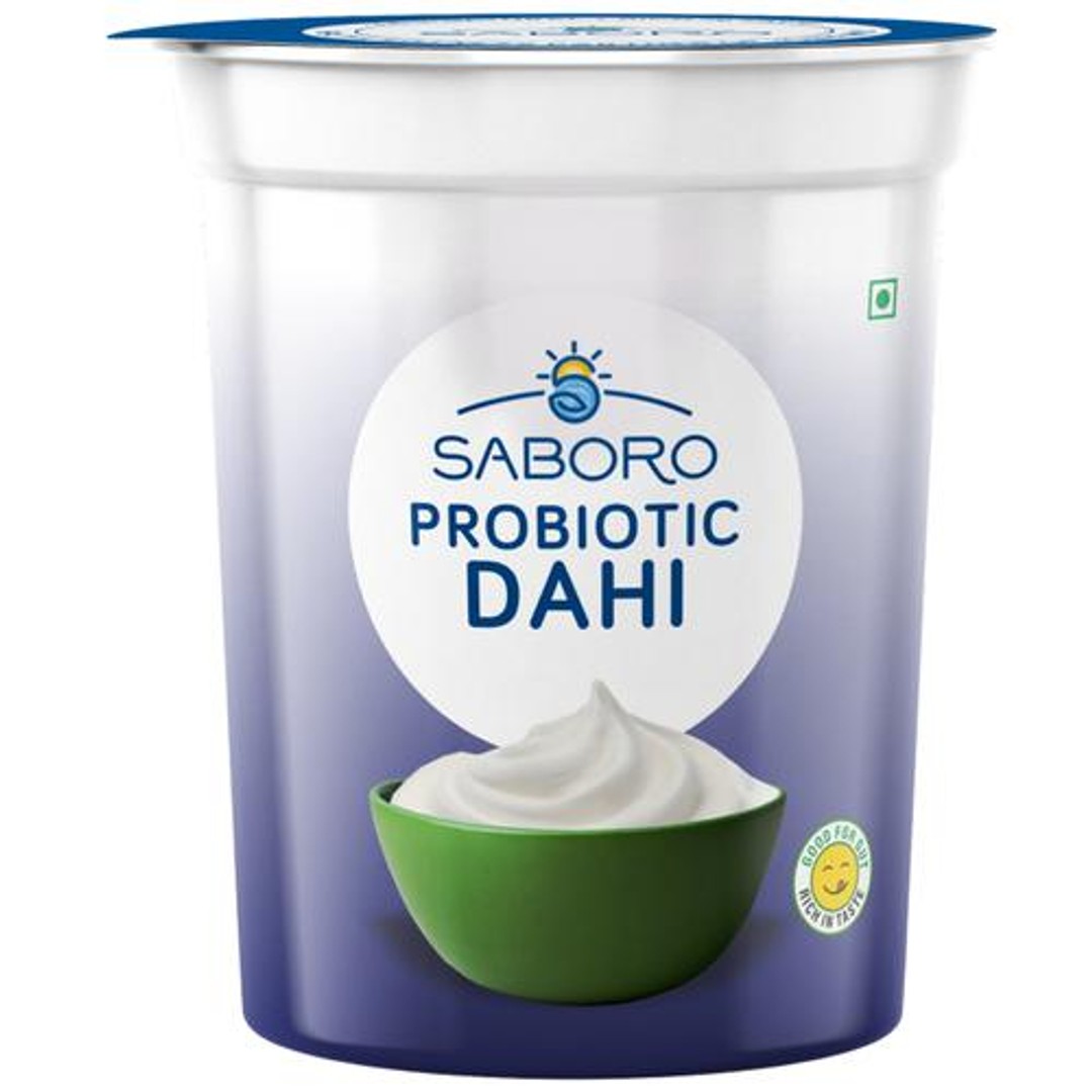 Buy SABORO Curd - Probiotic Dahi, Preservative Free, Helps Digestion ...