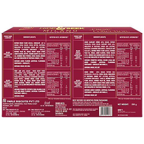 Buy Parle Platina Hide & Seek Milano Crest Collection - Assorted ...