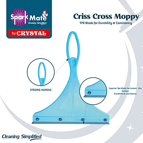 Buy Sparkmate By Crystal Criss Cross Multipurpose Wiper, Kitchen ...