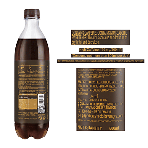 Buy Paper Boat Sparkling Coffee Dark Roast - Zero Sugar, Caffeinated ...