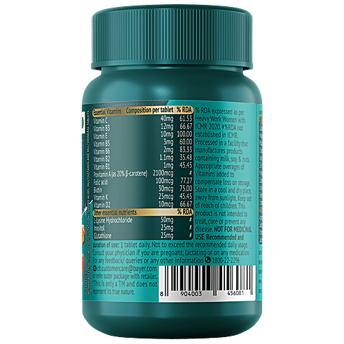 Buy Supradyn Immuno+ Multivitamin Tablets For Men & Women - With ...