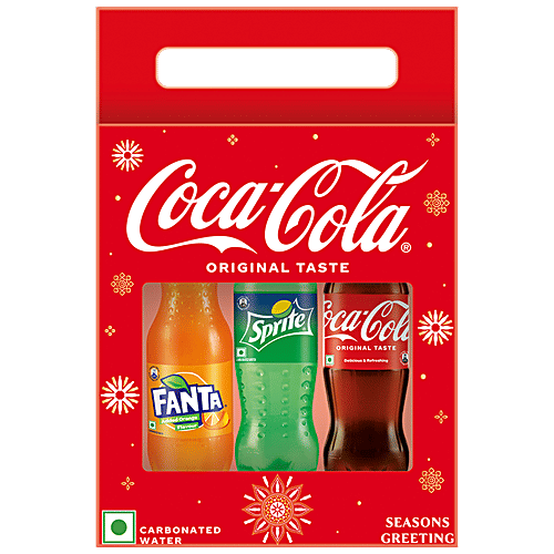 Buy Coca Cola Gift Pack - Assortment Of Fizzy Cold Drinks, Coke, Sprite ...