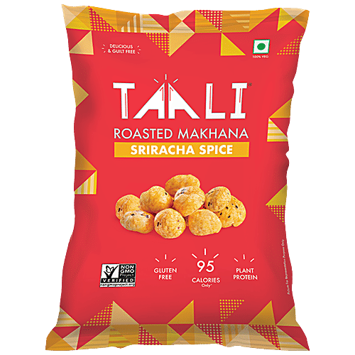 Buy TAALI Roasted Makhana - Sriracha Spice, Non-GMO, Plant-Protein ...