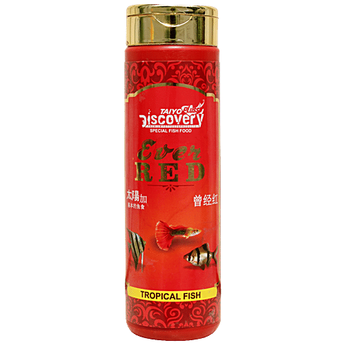 Buy Taiyo Pluss Discovery Ever Red Tropical Fish Food - Complete ...