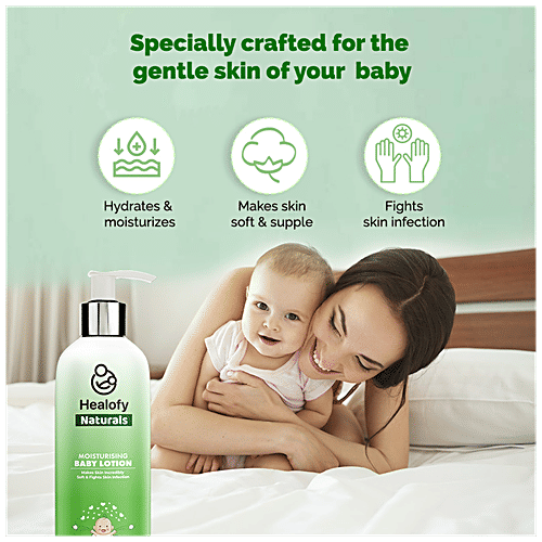 Buy Healofy Naturals Moisturising Baby Lotion - With Shea Butter, Toxin Free, For Soft & Supple ...