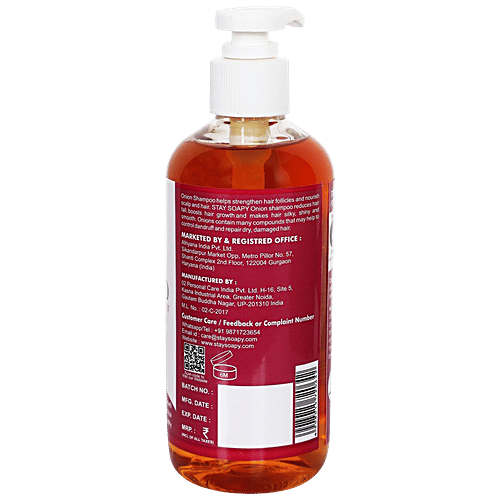 Buy Stay Soapy Shampoo - Red Onion Seed Extract & Pro-Vitamin B5 ...
