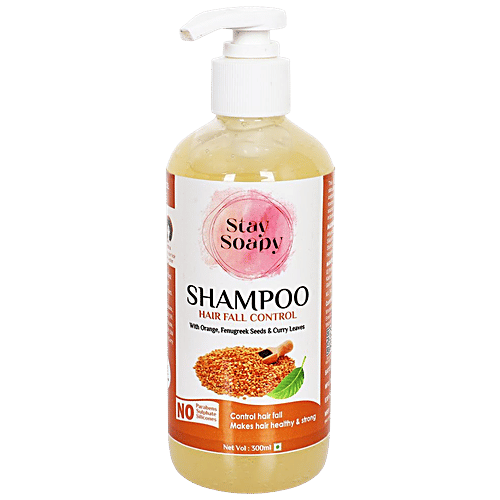 Buy Stay Soapy Hair-Fall Control Shampoo - Makes Hair Healthy & Strong ...
