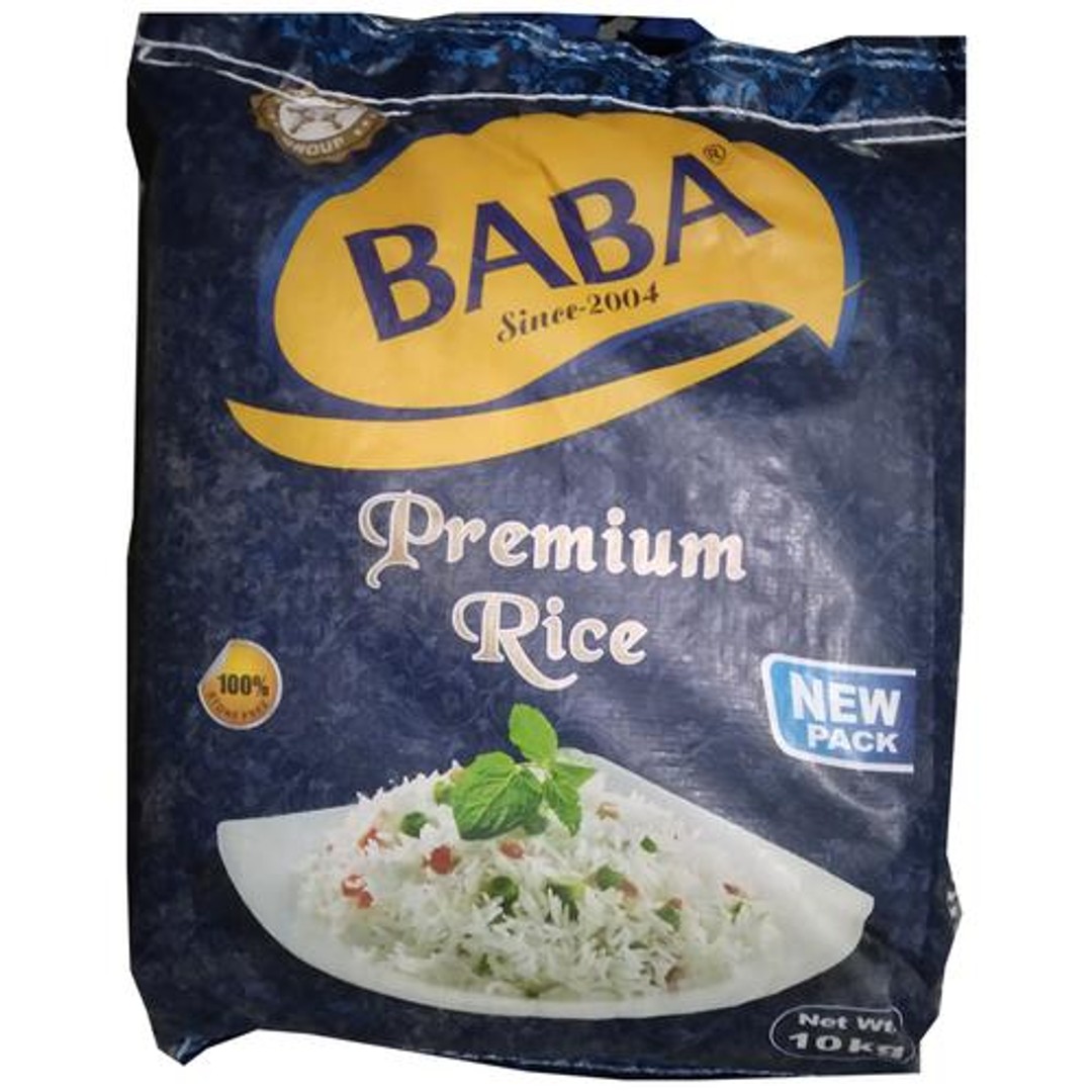 Buy Baba BABA PREMIUM PARMAL SELLA RICE 10KG Online at Best Price of Rs ...