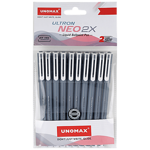 Buy Unomax Ultron Presto Neo Retractable Ball Pen - Jet Ink, For Smooth ...