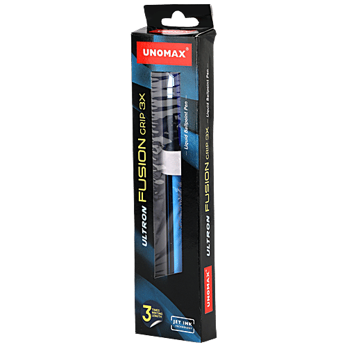 Buy Unomax Fusion Grip 3X Liquid Ball Pen - Jet Ink, For Smooth Writing ...