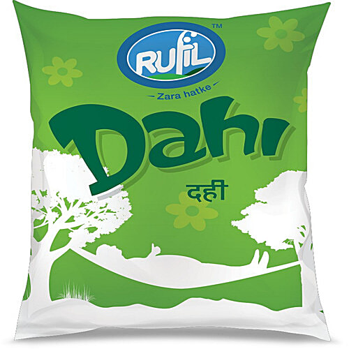 Buy Rufil Curd/Dahi - Excellent Source Of Calcium & Protein, Rich ...