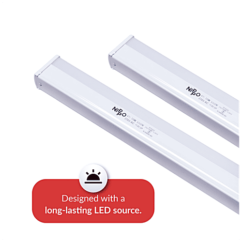 Buy Nippo LED Batten 4 feet, 20W, Cool Day Light - High Energy Savings ...