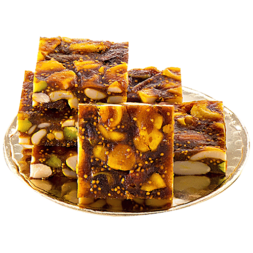 Buy Anand Sweets Anjeer Dry Fruits Burfi - Sweets, Dessert, Snack ...