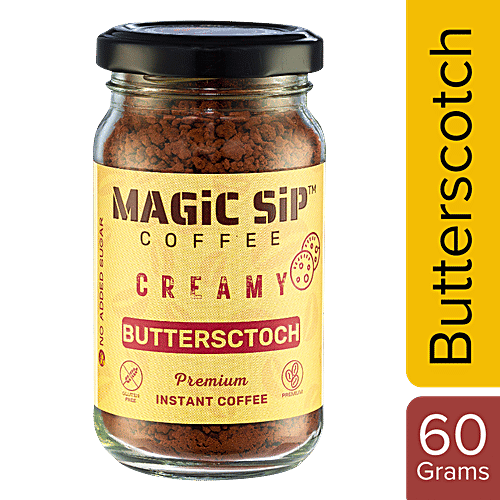Buy MAGICSIP COFFEE MAGICSIP COFFEE Creamy Butterscotch Premium Instant ...