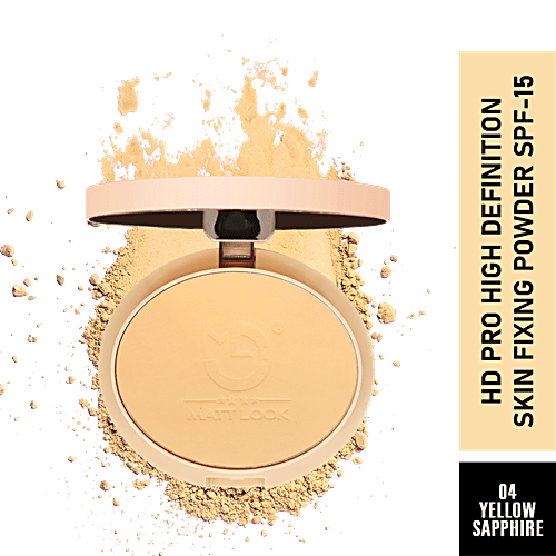 Buy Mattlook HD Pro High Definition Skin Fixing Powder - SPF-15, Oil ...