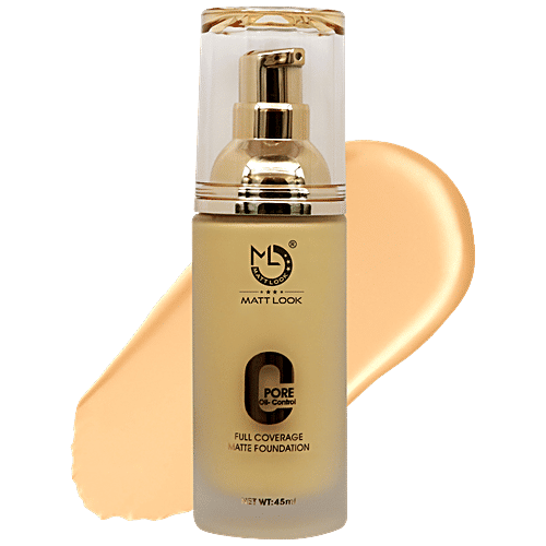 Buy Mattlook Zero Pore Oil-Control Full Coverage Matte Foundation ...