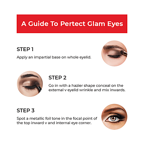 Buy Mattlook Salt N Paper Eyeshadow Palette - Smooth Application, Long ...