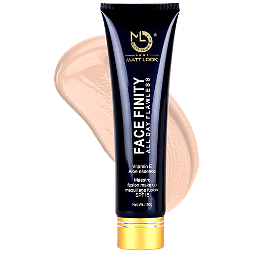 Buy Mattlook Face Finity All Day Flawless Foundation - Vitamin E & Aloe ...