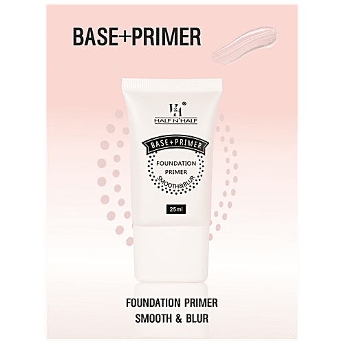 Buy Half N Half Base + Primer Foundation Primer - Smooth & Blur ...