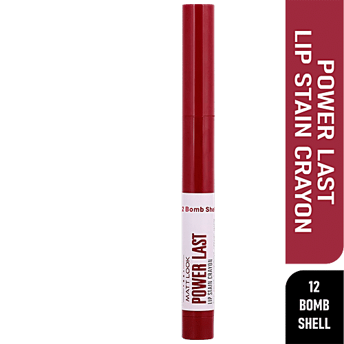 Buy Mattlook Power Last Lip Stain Crayon - Non-Transfer, Creamy Matte ...