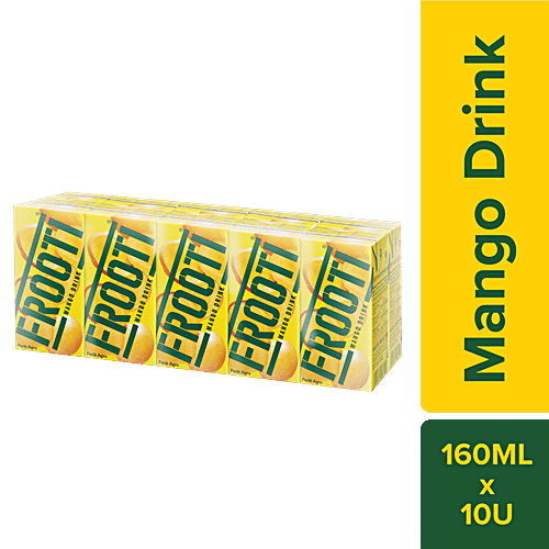 Buy Frooti Mango Drink - Ready To Serve Fruit Beverage Online at Best ...