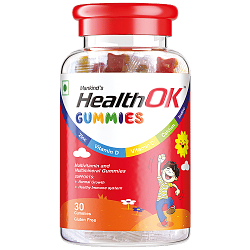 Buy Mankind Health OK Gummies, Multivitamin & Multimineral For Kids ...