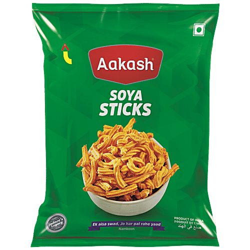 Buy Aakash Namkeen - Soya Sticks, Authentic Taste & Flavour Online at ...