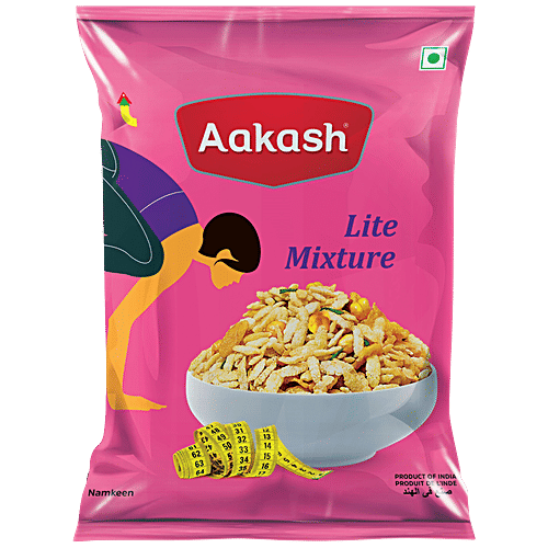 Buy Aakash Lite Mixture - Authentic Taste & Flavour, Crunchy Online at ...