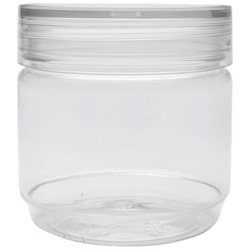 Buy Saaj Crysta Storage Container - Plastic, Transparent Body & Lid ...