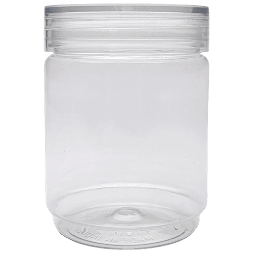 Buy Saaj Crysta Storage Container - Plastic, Transparent Body & Lid ...