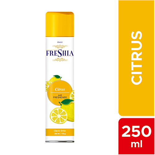 Buy Freshia Air Freshener Spray - Citrus, Long-Lasting Online at Best ...