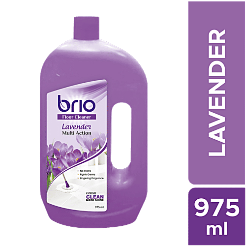 Buy Brio Floor Cleaner - Lavender, For Clean & Shinny Surface, Fights ...