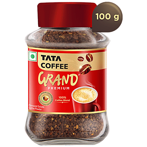 Buy Tata Coffee Grand Premium Instant Coffee - 100% Coffee Blend Online ...