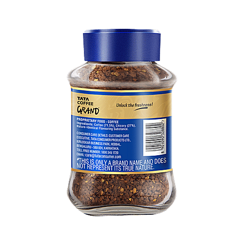 Buy Tata Coffee Grand Classic Instant Coffee - Flavour Locked Decoction ...