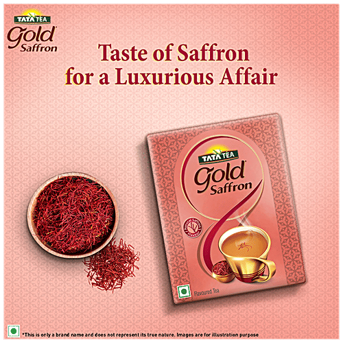 Buy Tata Tea Gold Saffron Black Tea - Natural Flavour, Rich In Taste ...