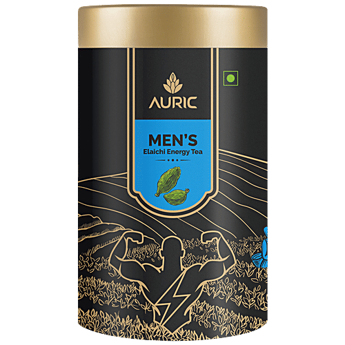 Buy Auric Men's Energy Tea - Elachi, with Pure Shilajit Resin, Boost ...