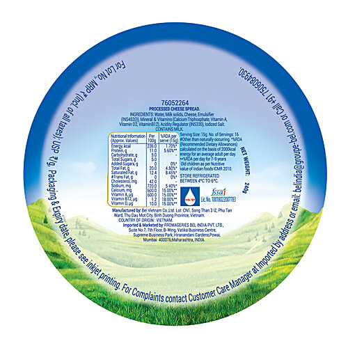 Buy The Laughing Cow Creamy Cheese Triangles - Processed Online at Best ...