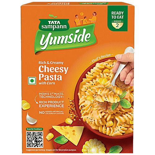 Buy Tata Sampann Yumside Cheesy Pasta With Corn Online at Best Price of ...