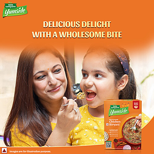 Buy Tata Sampann Yumside chicken-biryani-rich-aromatic-ready-to-eat ...
