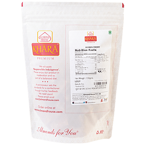 Buy Almond House- Khara Ribbon Pakodi - Premium, Rich, Crunchy Snack ...