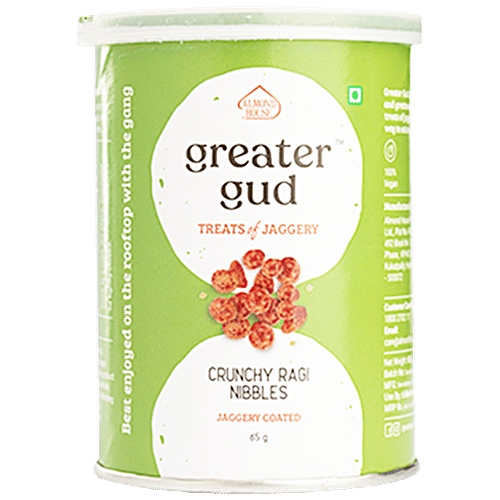 Buy Almond House- Greater Gud Crunchy Ragi Nibbles - Jaggery Coated ...