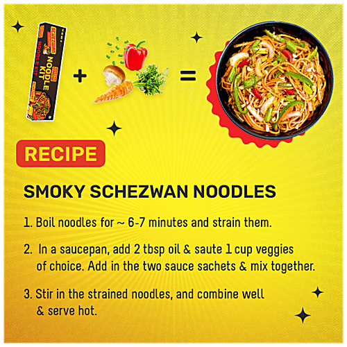 Buy MasterChow Schezwan Noodle Kit - All-In-One Meal Kit, Sauce With ...