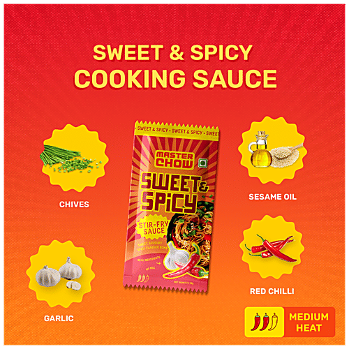 Buy MasterChow Sweet & Spicy Noodle Kit - All-In-One Meal Kit, Sauce ...