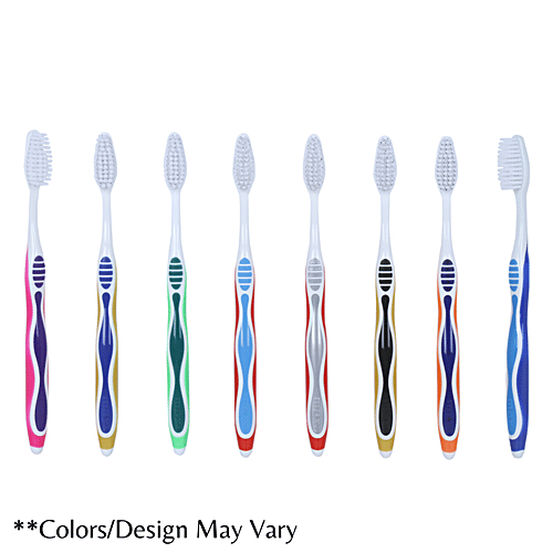 Buy MAXI Toothbrush - Candy Hard, Hard End Rounded Bristles, Assorted ...