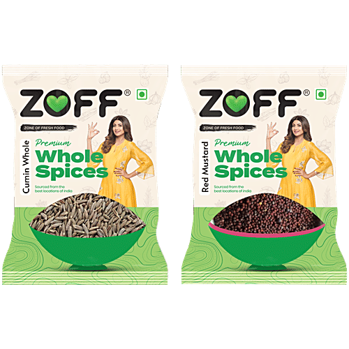 Buy Zoff Combo - Mustard & Cumin Whole Online at Best Price of Rs 58.24 - bigbasket