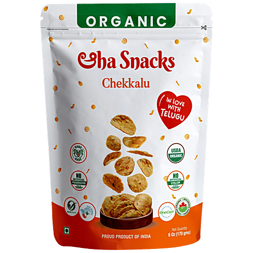 ORGANIC AAHA SNACKS Chekkalu - No Preservatives, 170 g of Rs 150 ...