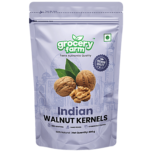 Buy Grocery Farm Indian Walnut Kernels - 100% Natural, Premium ...